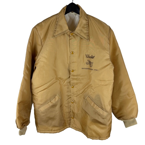 Jackets & Coats | Vintage 7s Jj Enterprises Quilted Lightweight Coach ...